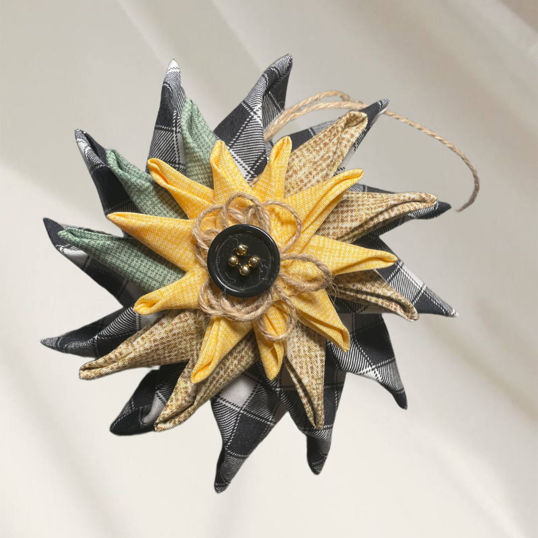 Sunflower Prairie Point Pinwheel – EGGS-CETERA